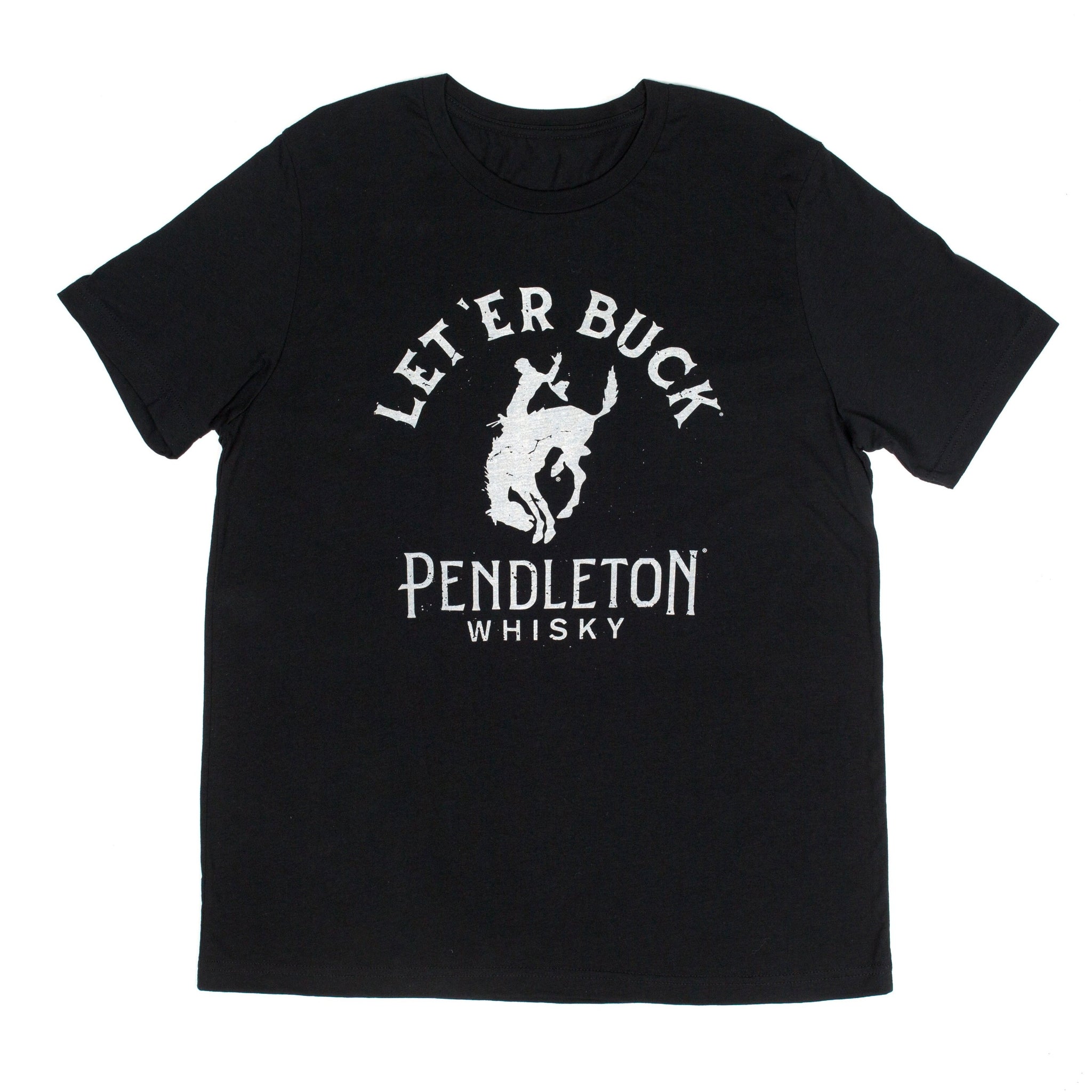 Black Let er Buck T-Shirt – Pendleton Whisky